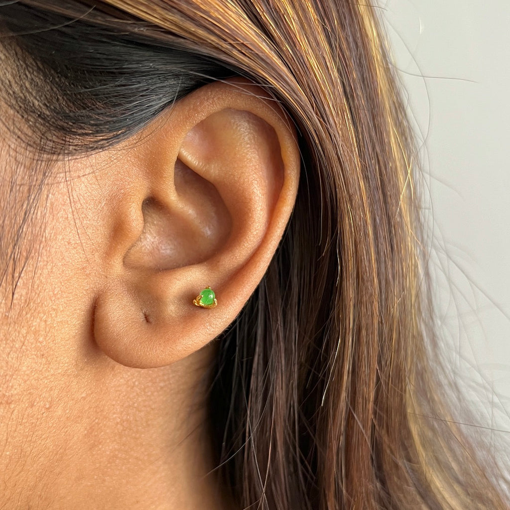 Adder Stone Piercing Studs – The Envy House